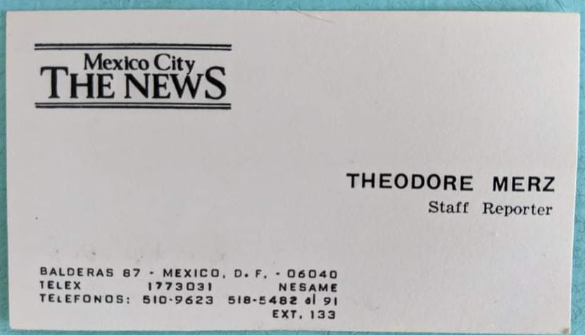Lessons from My First Job – Ted Merz