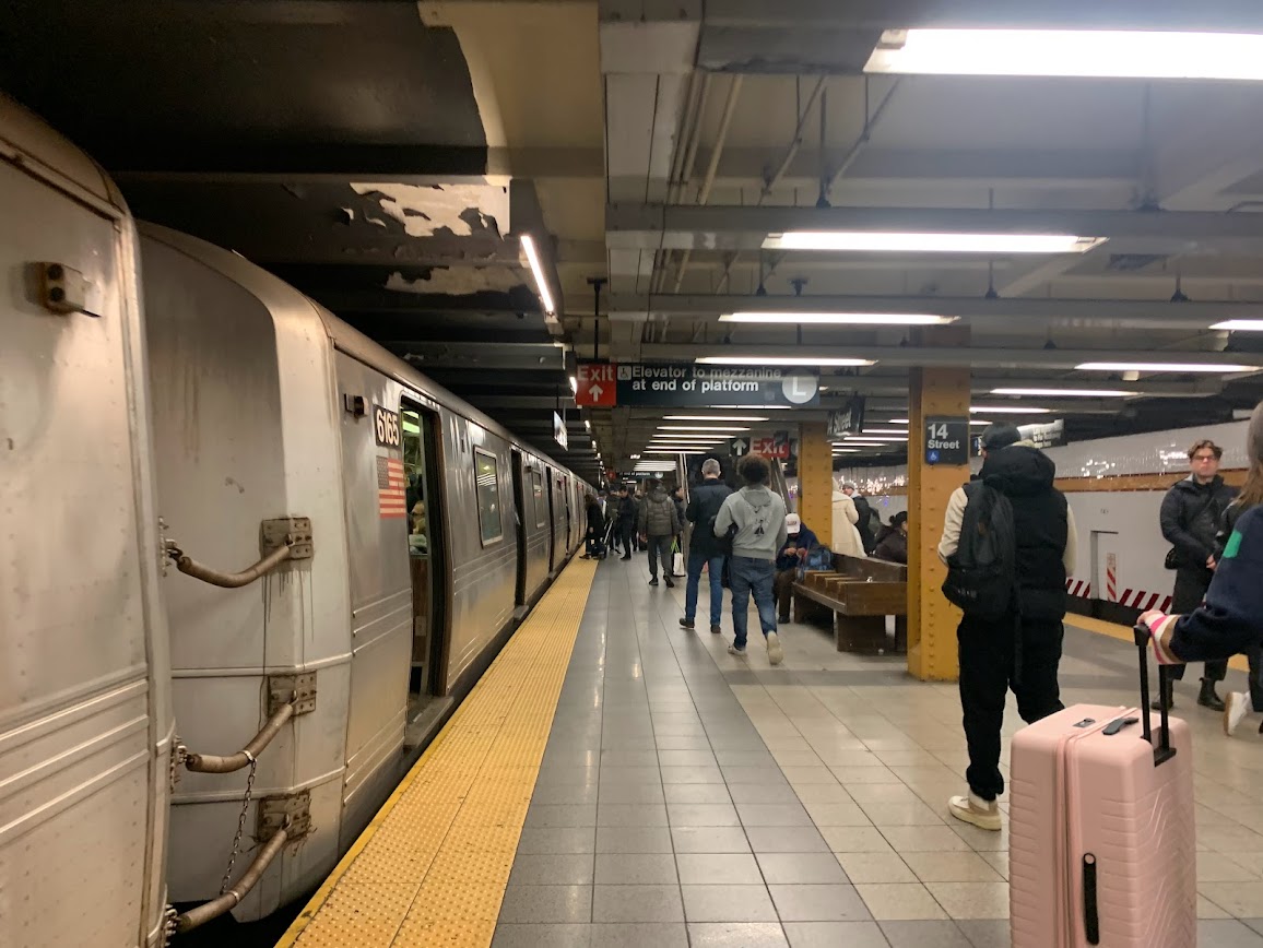 Writing on the Subway – Ted Merz